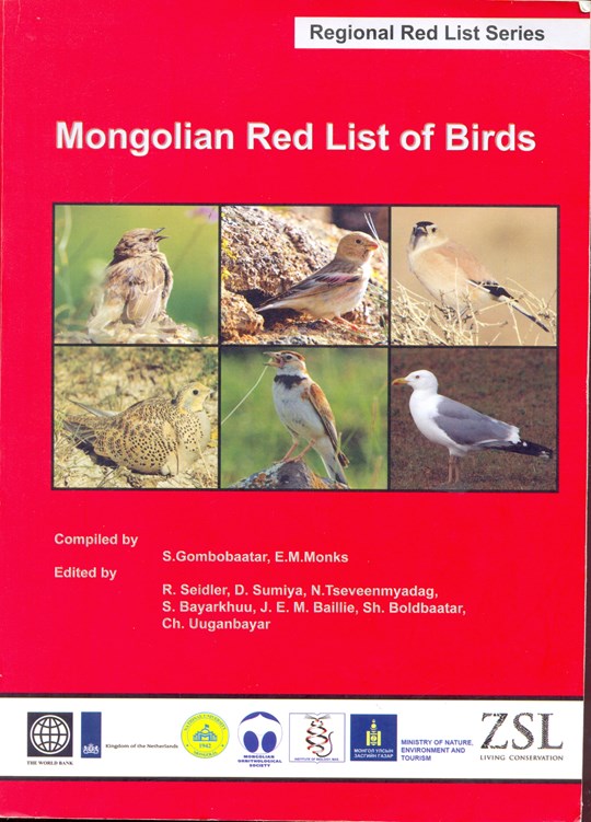 MONGOLIAN RED LIST OF BIRDS