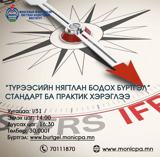 "Түрээсийн нягтлан бодох бүртгэл" Стандарт ба практик хэрэглээ